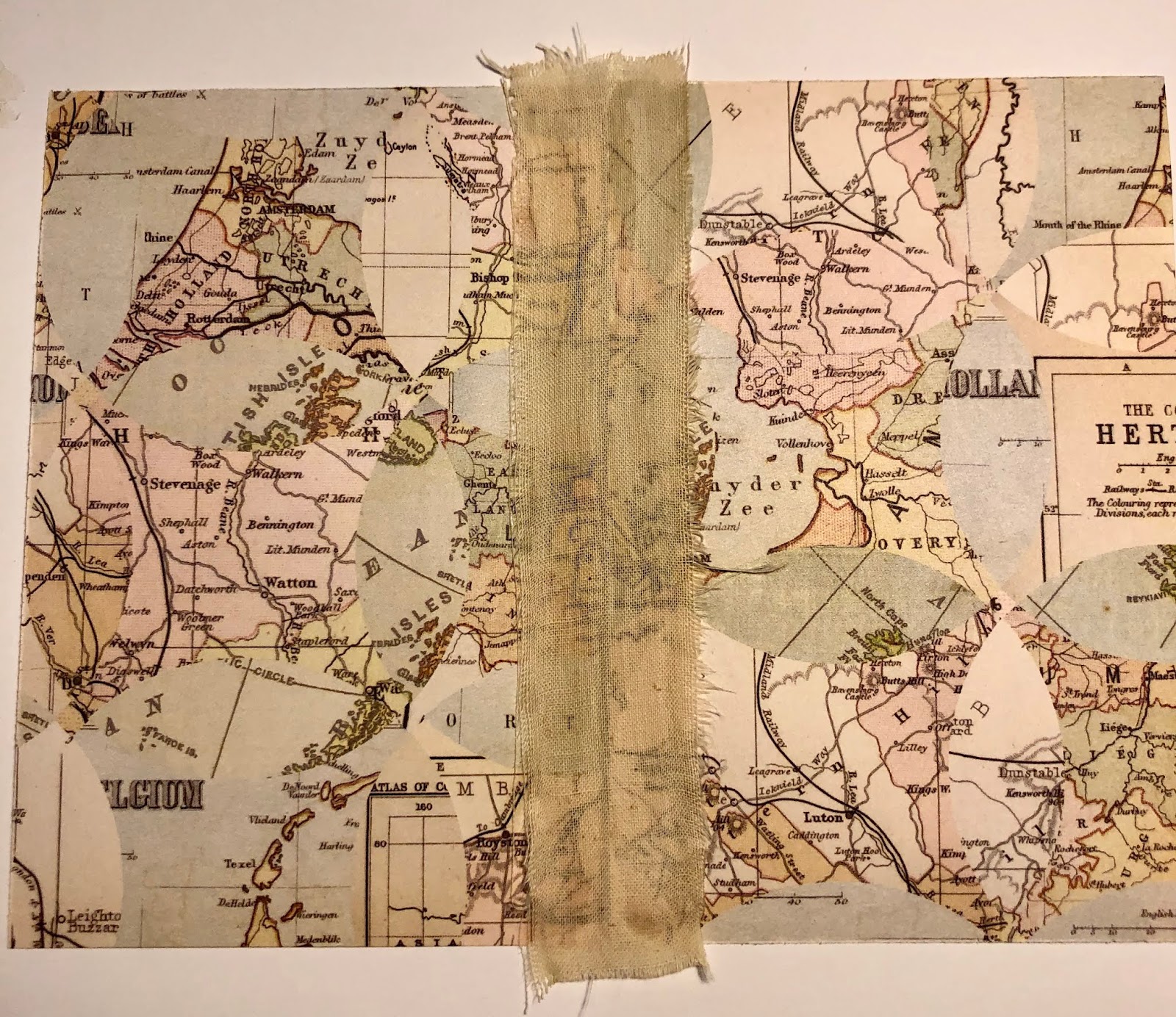 Artful Musings: Tutorial - Small Ephemera/Postage Stamp Storage Folder