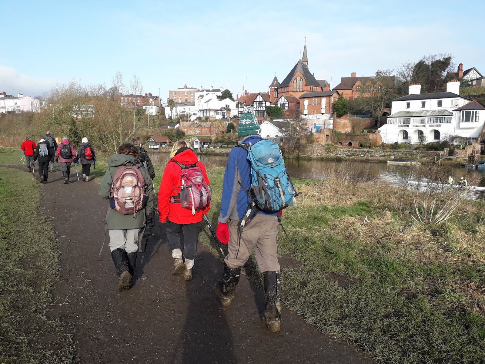 Llanblogger - contact llanblogger@gmail.com: Ramblers stride out for a ...