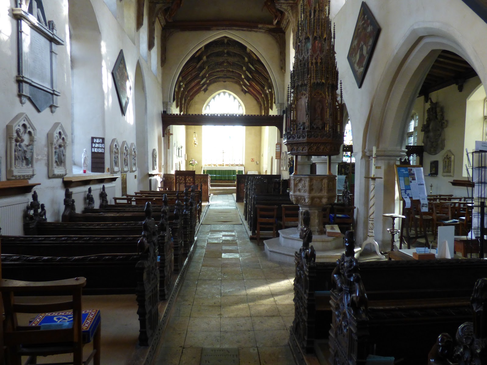 My Quiet Life in Suffolk: Ufford Church - St Mary of the Assumption