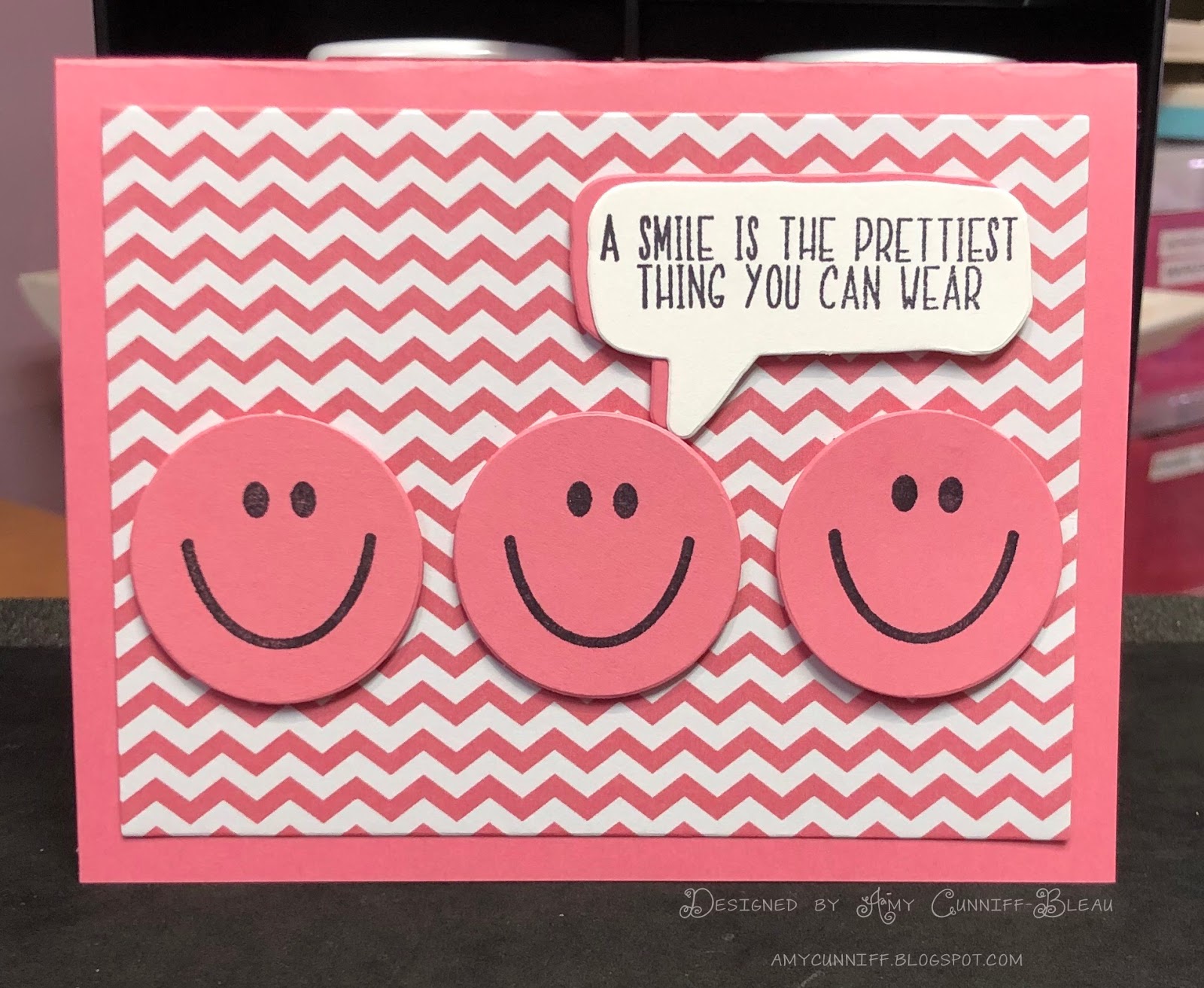 Scrapping My Blessings : Smile Card