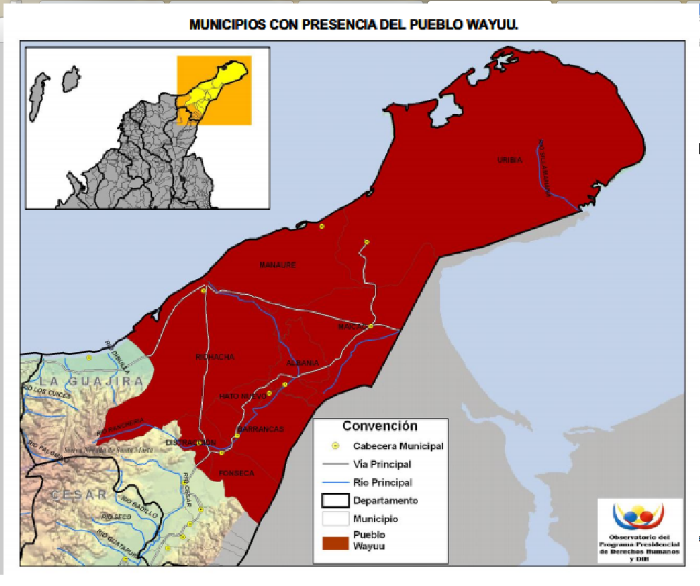 COMUNIDAD VIRTUAL : COMUNIDAD INDIGENA " Los wayú"