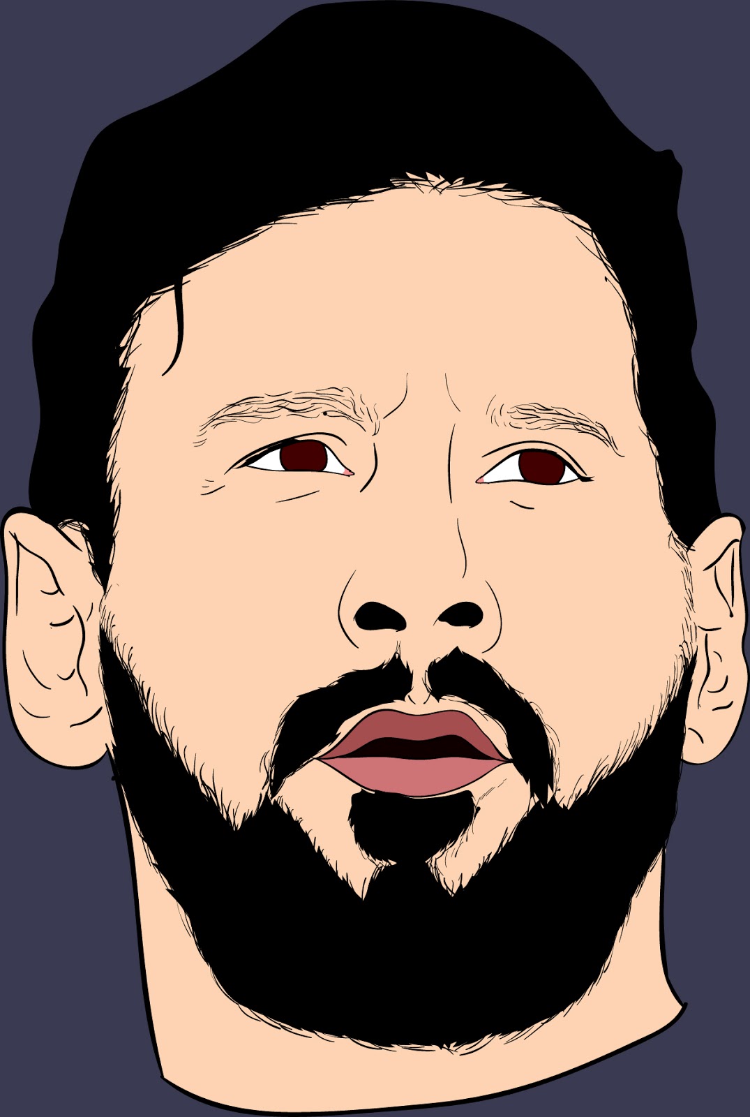 Cartoon Lionel Messi 2019