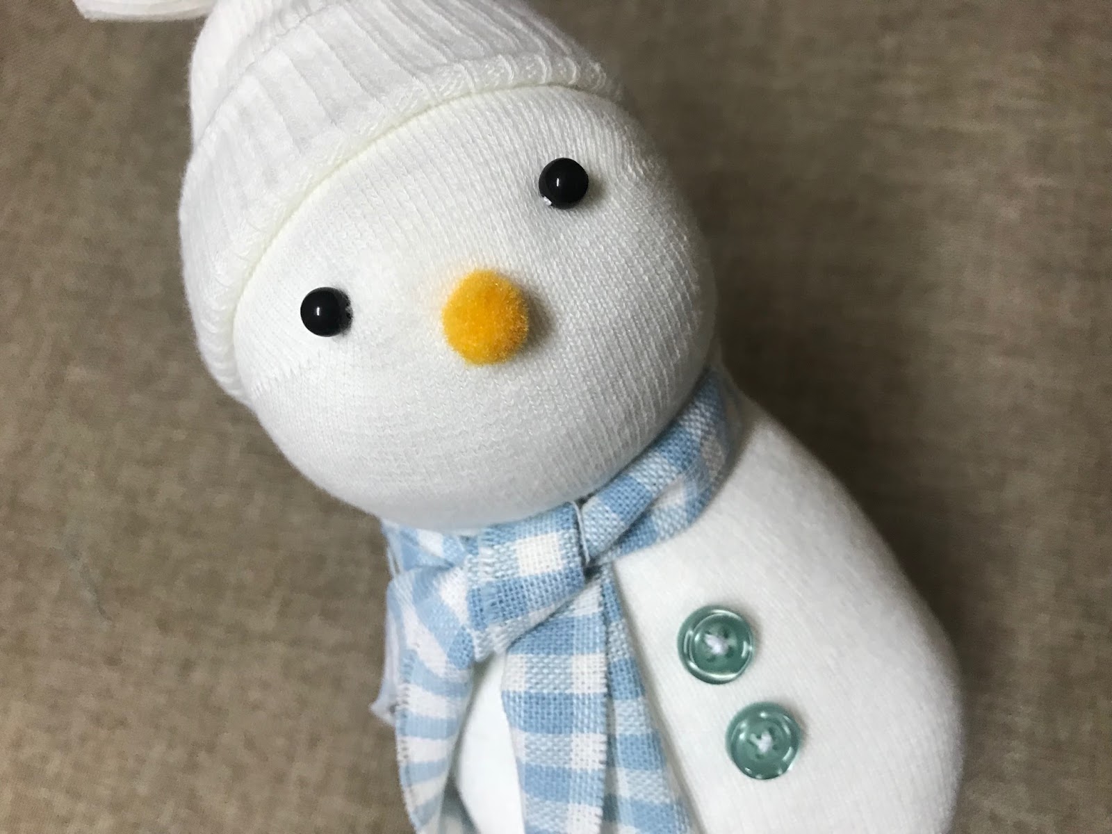 Tutorial #46: Snowman Sock Doll | The Idea King