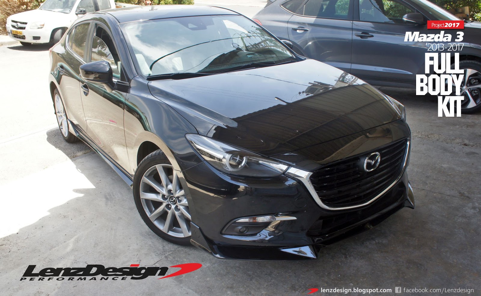 Mazda 3 BM Axela 2017 Body Kit & Tuning - Hatchback & Sedan Lenzdesign ...