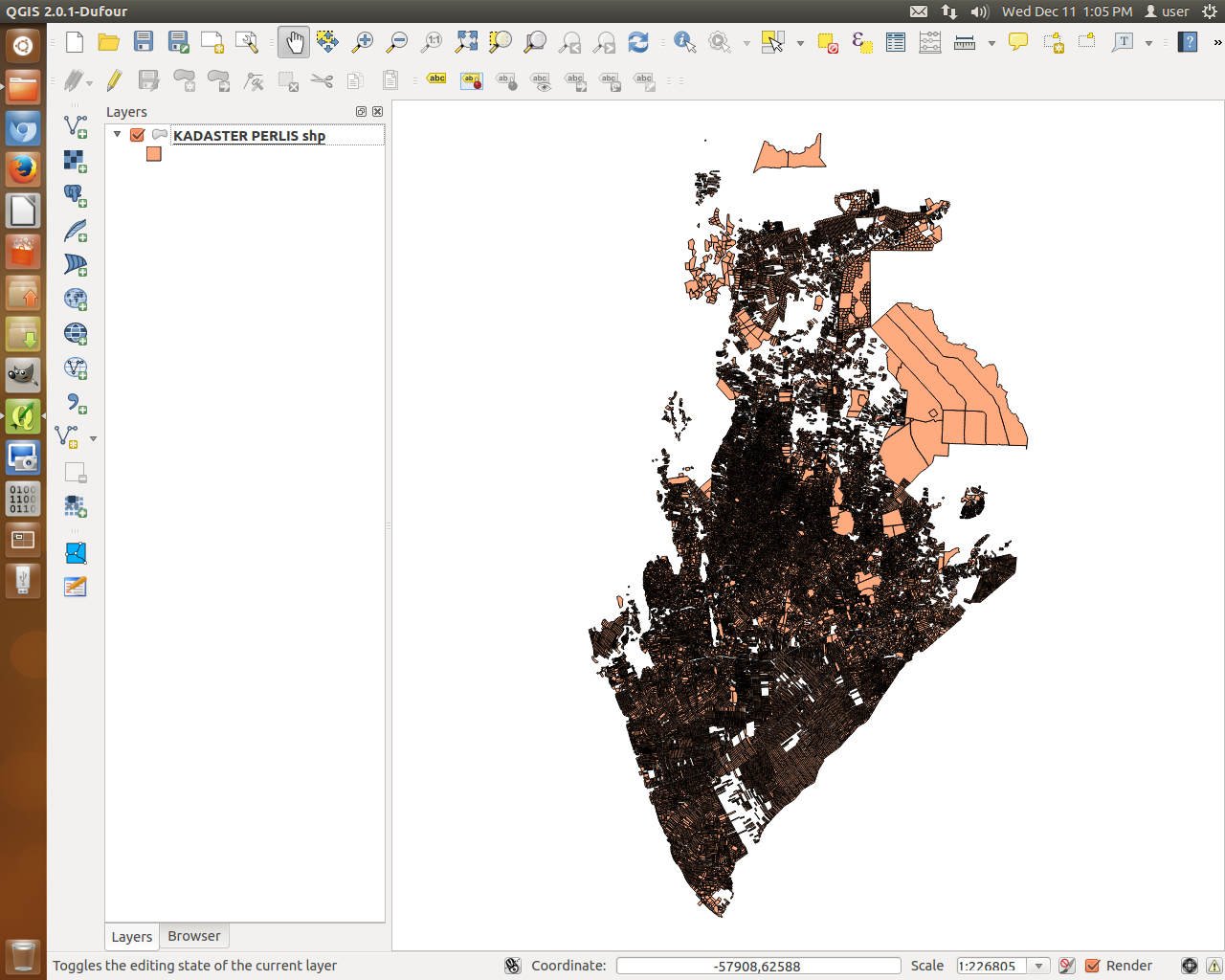 MY QGIS MALAYSIA: * Rendering speed : ArcGIS vs. MapInfo vs QGIS