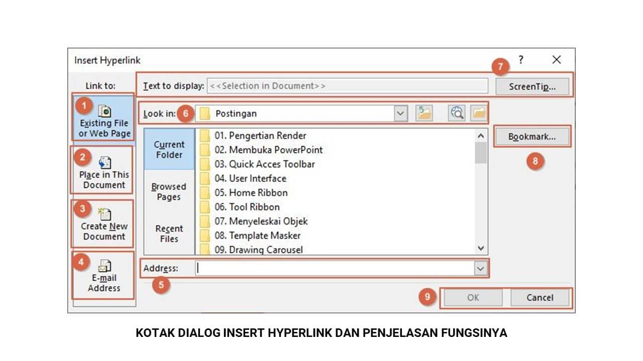 Cara Membuat Hyperlink di Slide Powerpoint - KELAS PPT