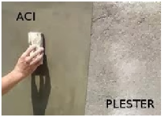 APLIKASI ACIAN DAN PLESTERAN DINDING - BATA RINGAN / HEBEL