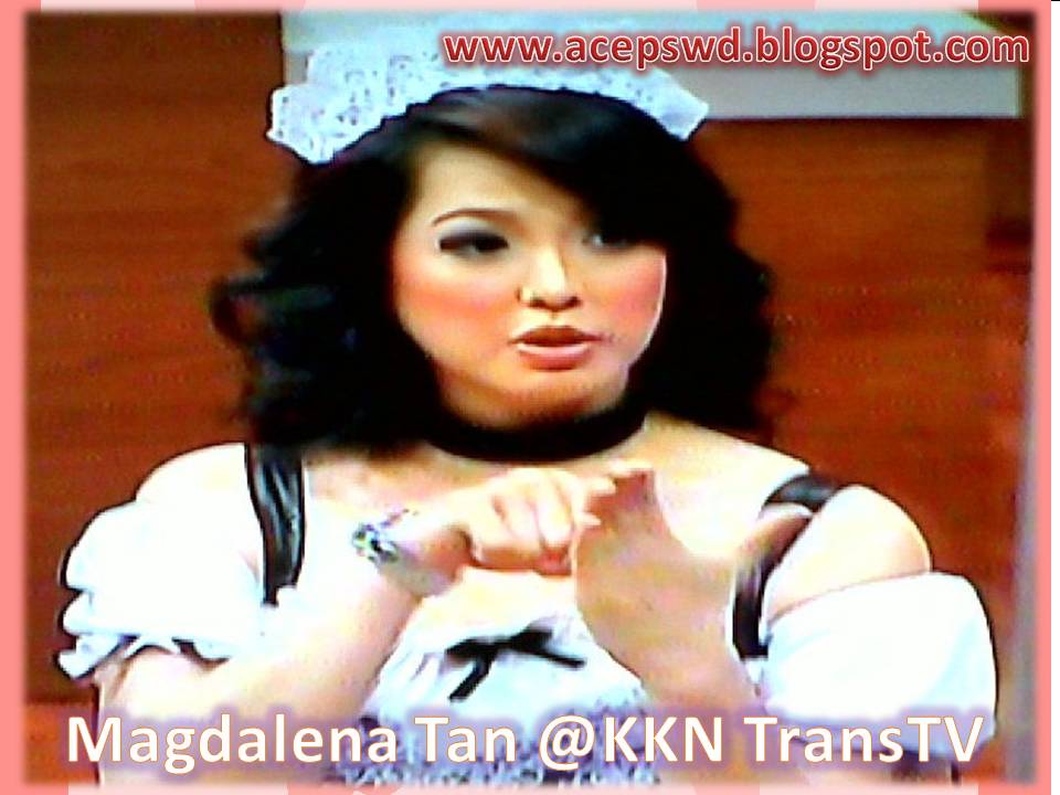 I LOVE OTOMOTIF: [Artis] Magdalena Tan hadir di KKNTransTV