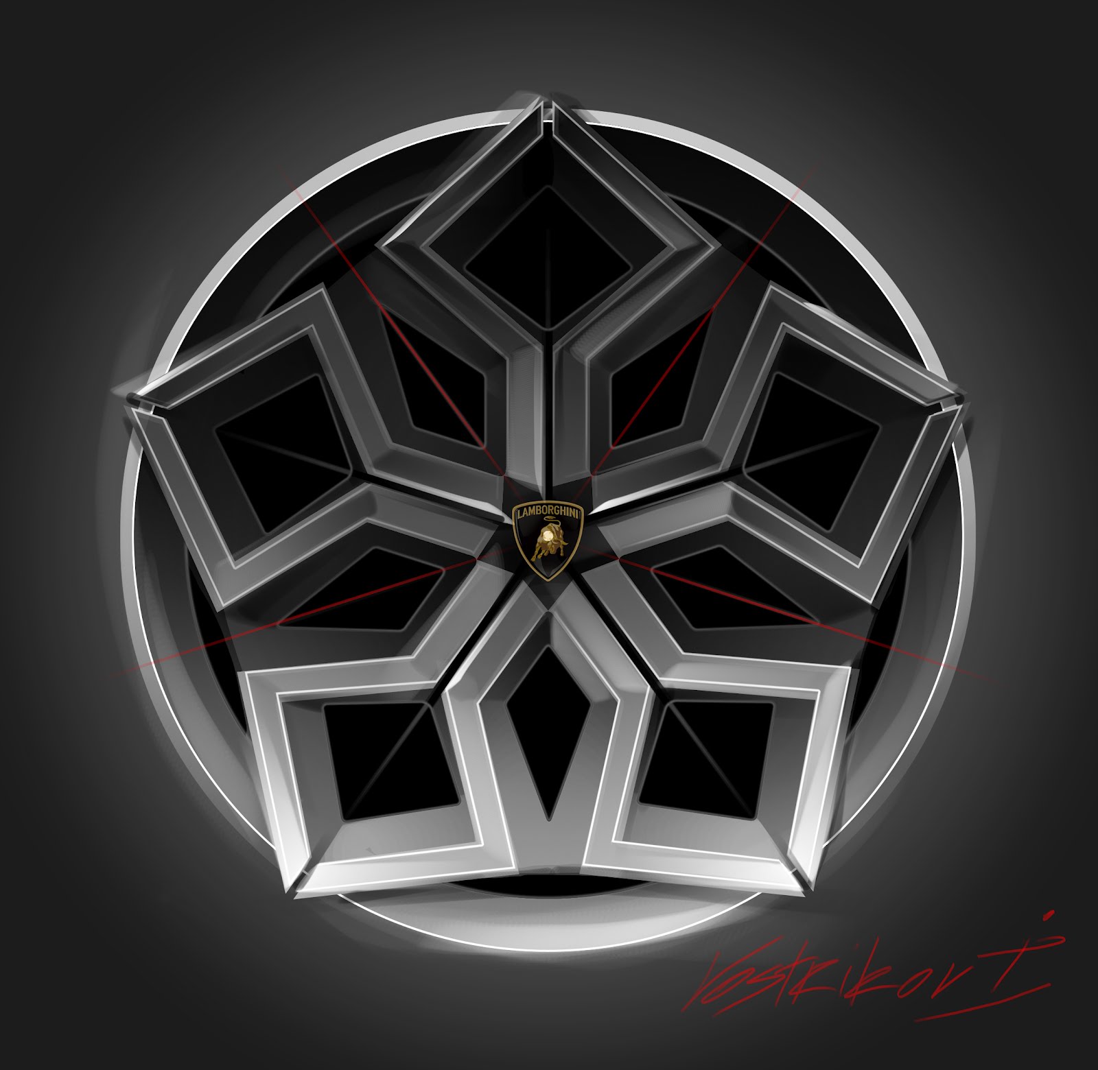 Ilya Vostrikov: Lamborghini Wheels