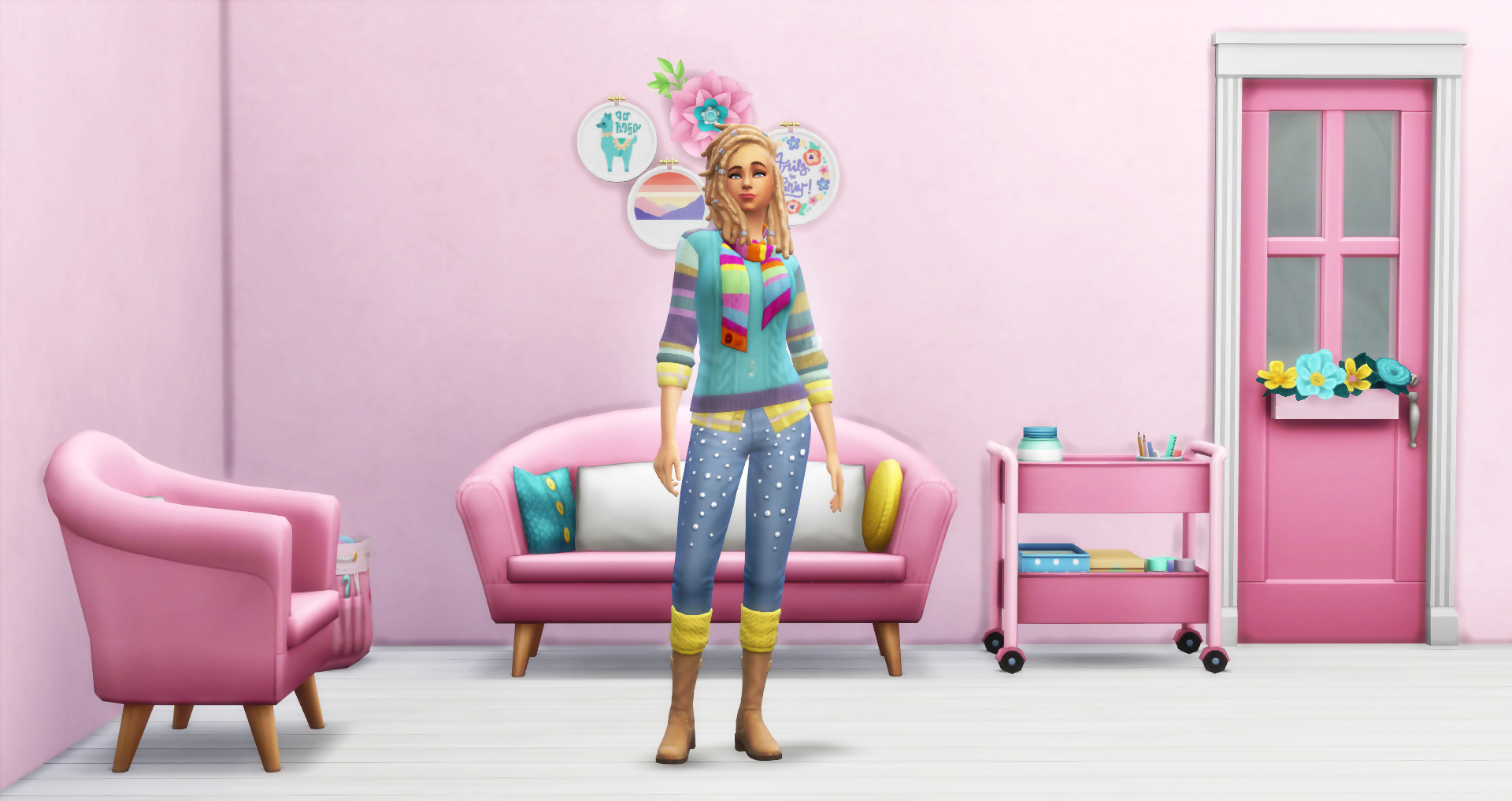 THE SIMS 4 NIFTY KNITTING | STUFF PACK REVIEW