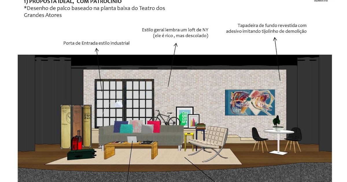 CENÁRIO E MAPA DE LUZ