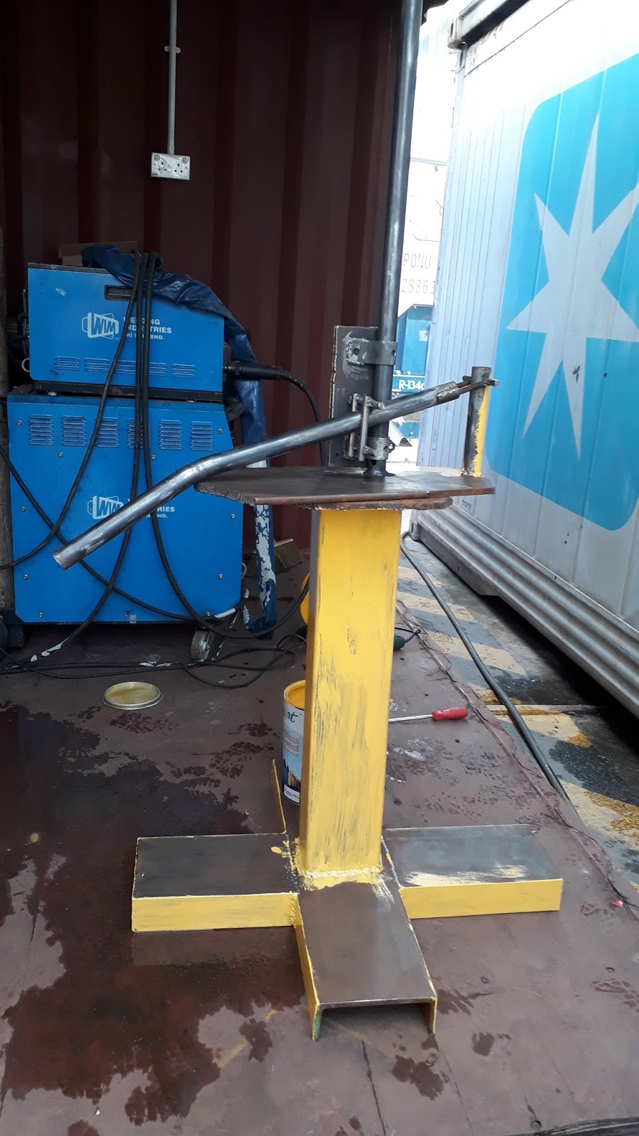 Reefer Container Special Custom Tools - Drill Press - By Dhilreefer