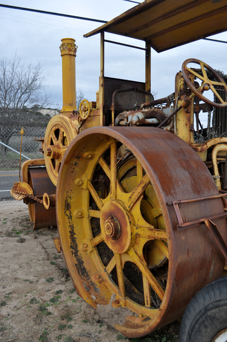 Just A Car Guy: Buffalo Springfield steam roller... built to last ...