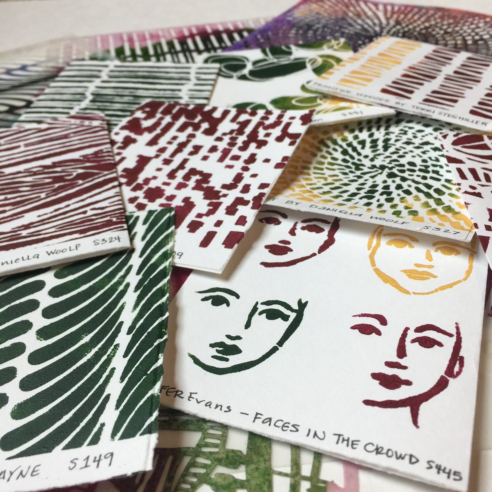 StencilGirl Talk: Stencil Reference Book: A Bookbinder's Stenciling Guide