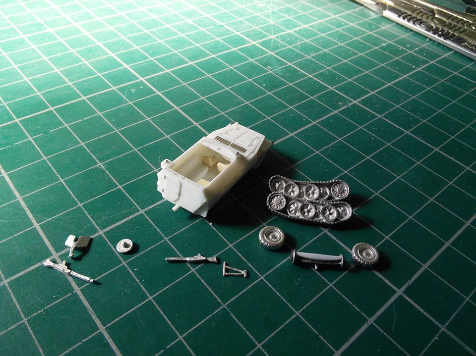 10mm Wargaming: Sd.Kfz. 250 Neu from Arrowhead Miniatures