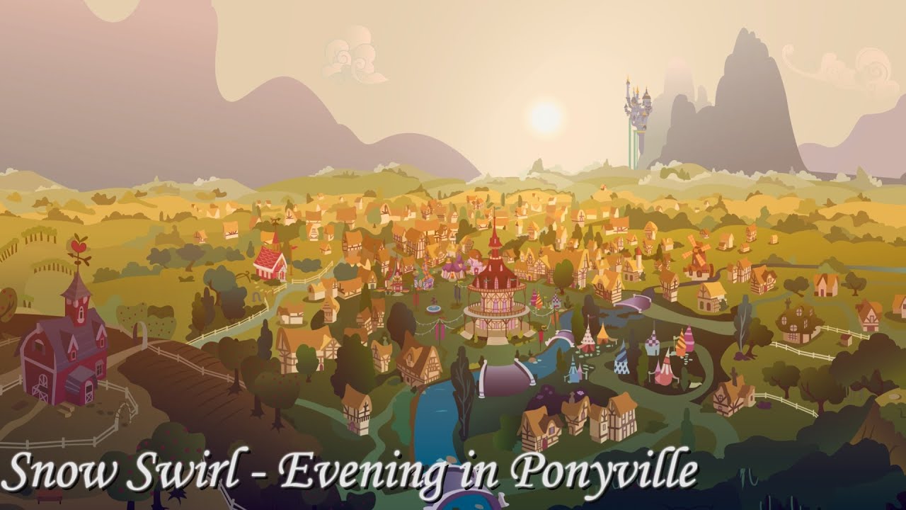 Equestria Daily - MLP Stuff!: Ponyville Music: Snow Swirl - Evening in ...