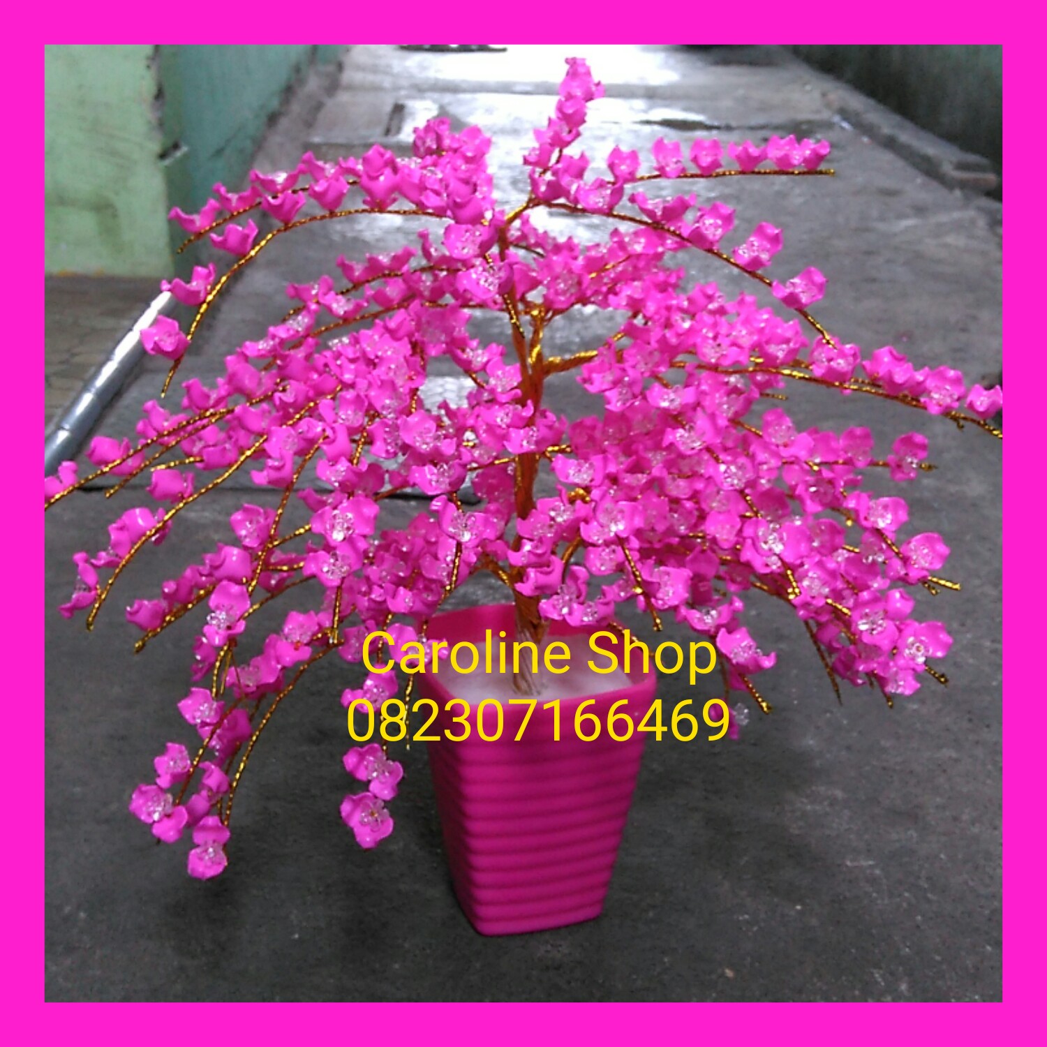 Kerajinan Manik dan Bunga Akrilik Jakarta: Bunga Acrylic