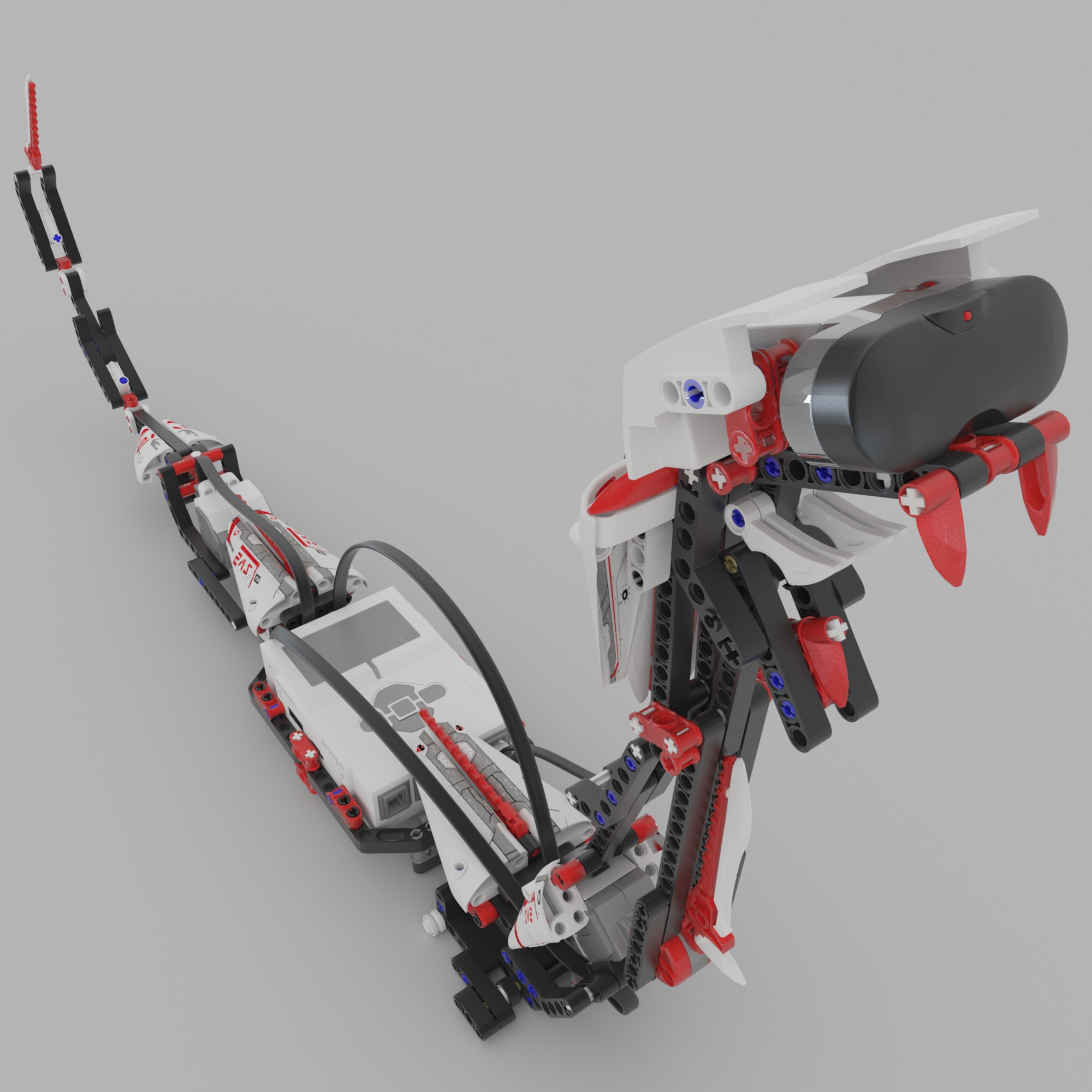 Lego Mindstorms R3PTAR Blender 3D Model Turbosquid | MDSANIMA