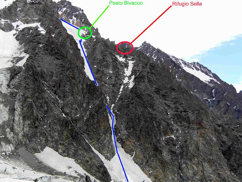 RobyUltra: Punta Baretti (4006 mt) Monte Brouillard (4068 mt) 11-07-2009