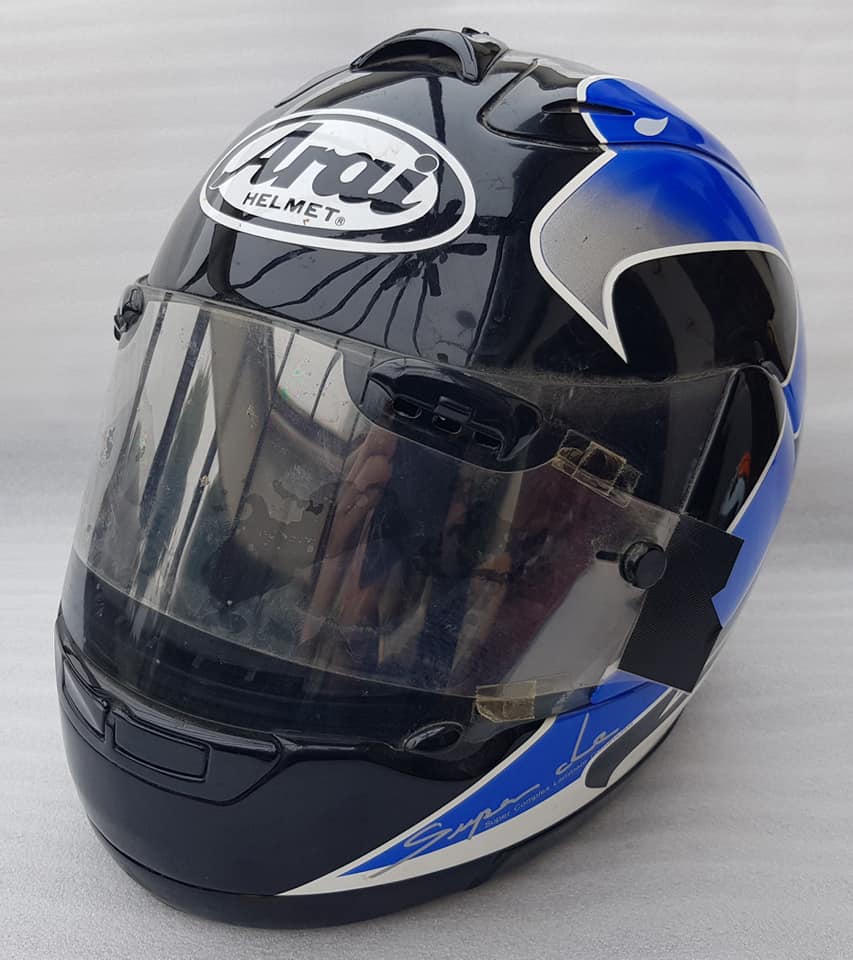 Racing Helmets Garage: Arai RX-7XX K.Roberts JR 1999