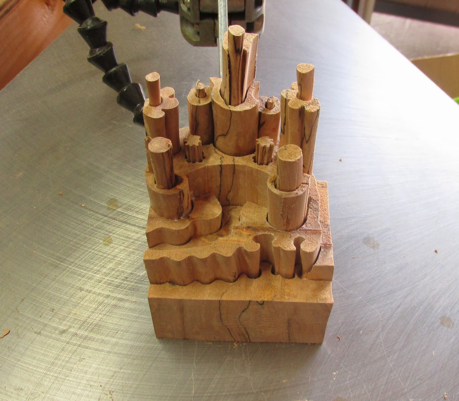 ME, MYSELF AND SCROLL SAW: Collapsed castle # 1