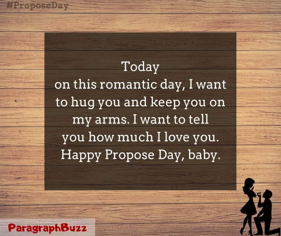 Happy Propose Day Messages for Girlfriend: Romantic Messages
