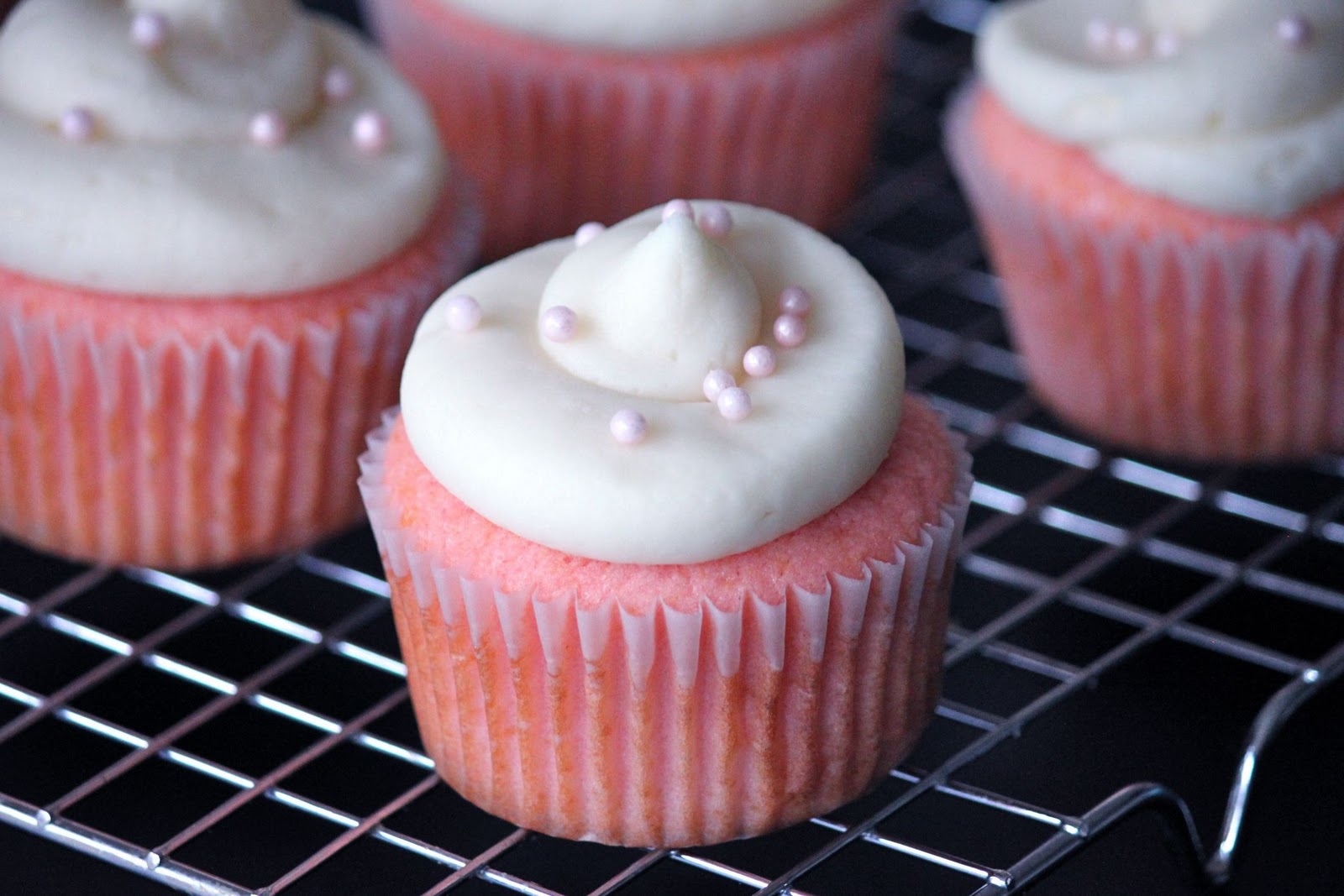 Baked Perfection: Pink Velvet Cupcakes
