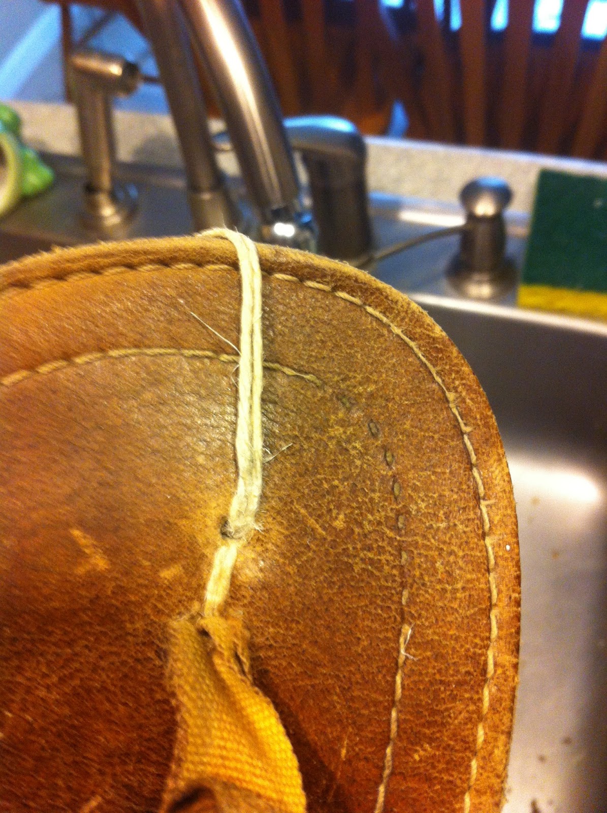 Verbalized Mayhem: Fixing a Broken Sandal