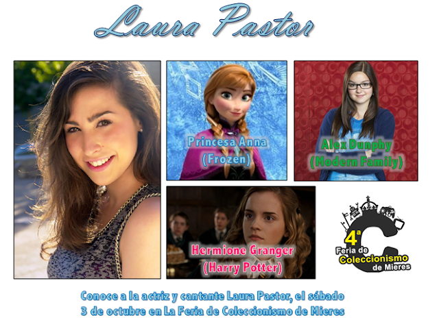 4ª Feria de Coleccionismo de Mieres: Invitada de honor: Laura Pastor ...