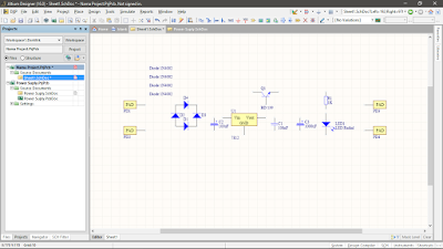 Membuat Schematic – Membuat Wire | Altium Indo