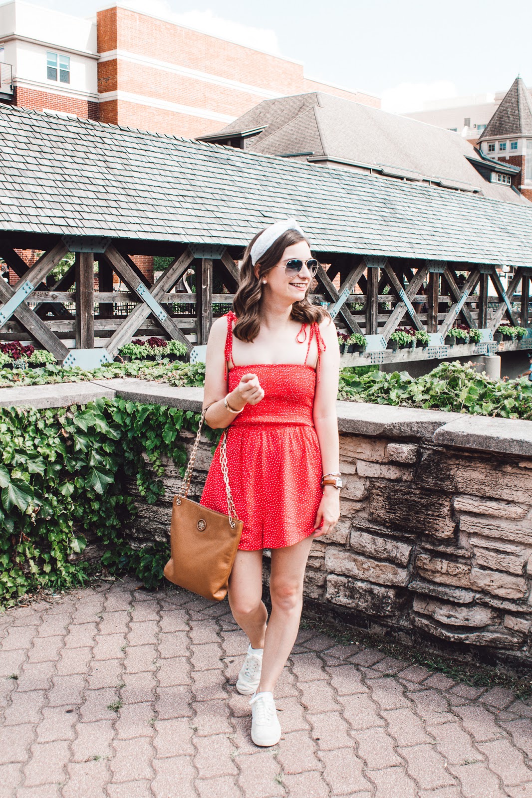 Sew Cute: OOTD: Red, White, & Dots