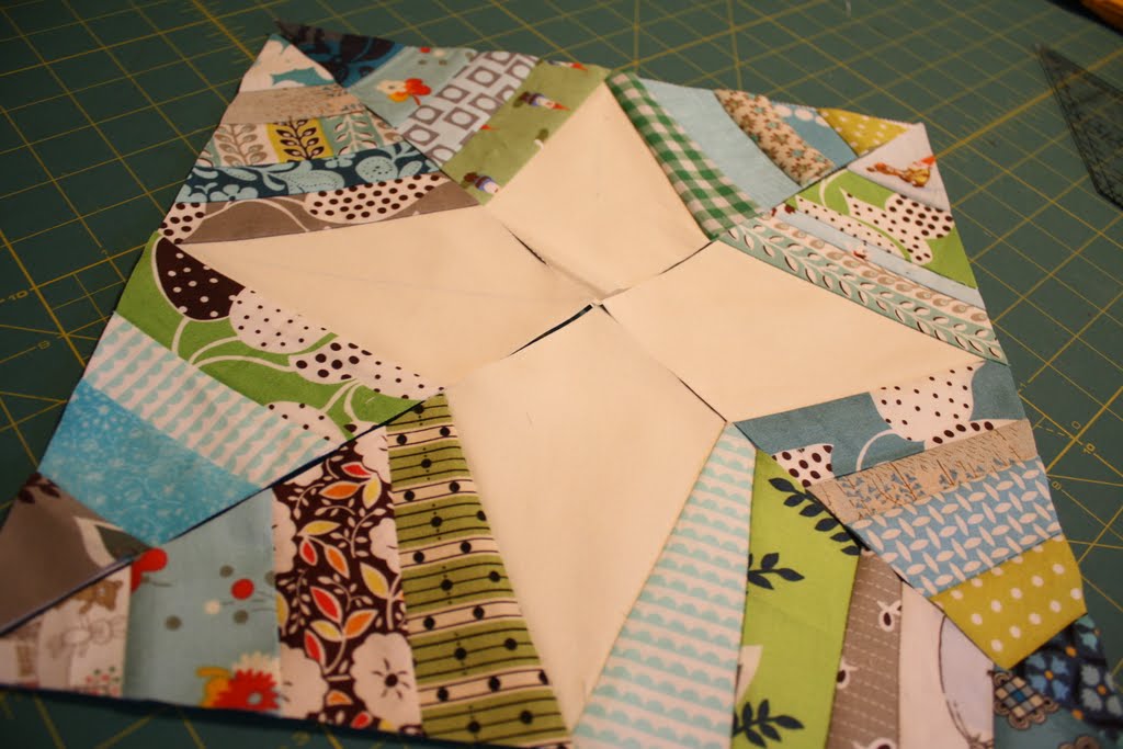 Owly Baby: Spiderweb Block tutorial and template