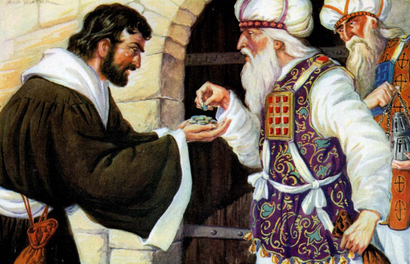 RENUNGAN ROHANI KATOLIK: YUDAS MENGKHIANATI YESUS