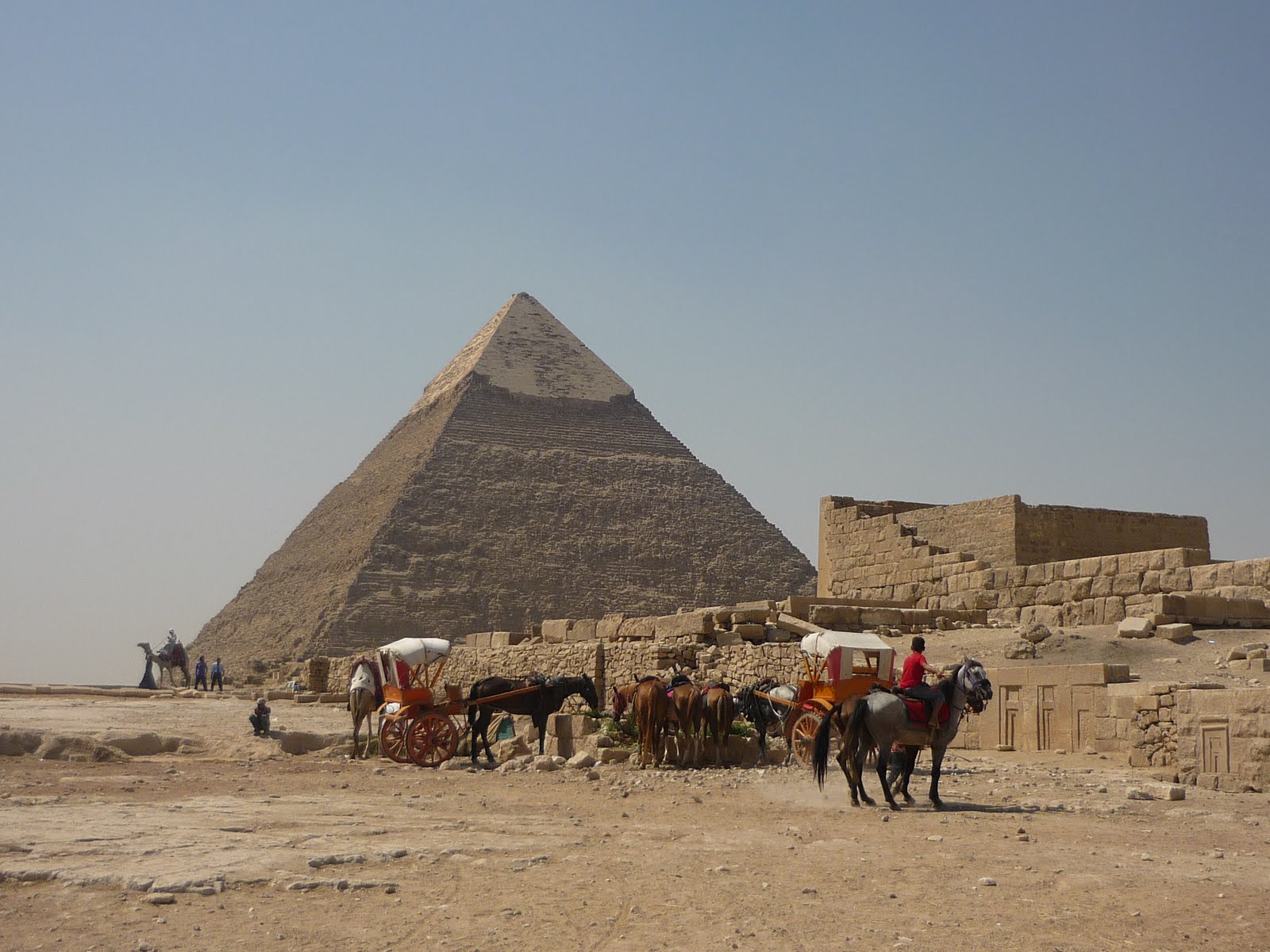 Billeder fra Egypten: Pyramiderne og Sfinxen