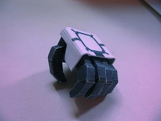 Kyrios Gundam Papercraft Arms | Papercraft Paradise | PaperCrafts ...