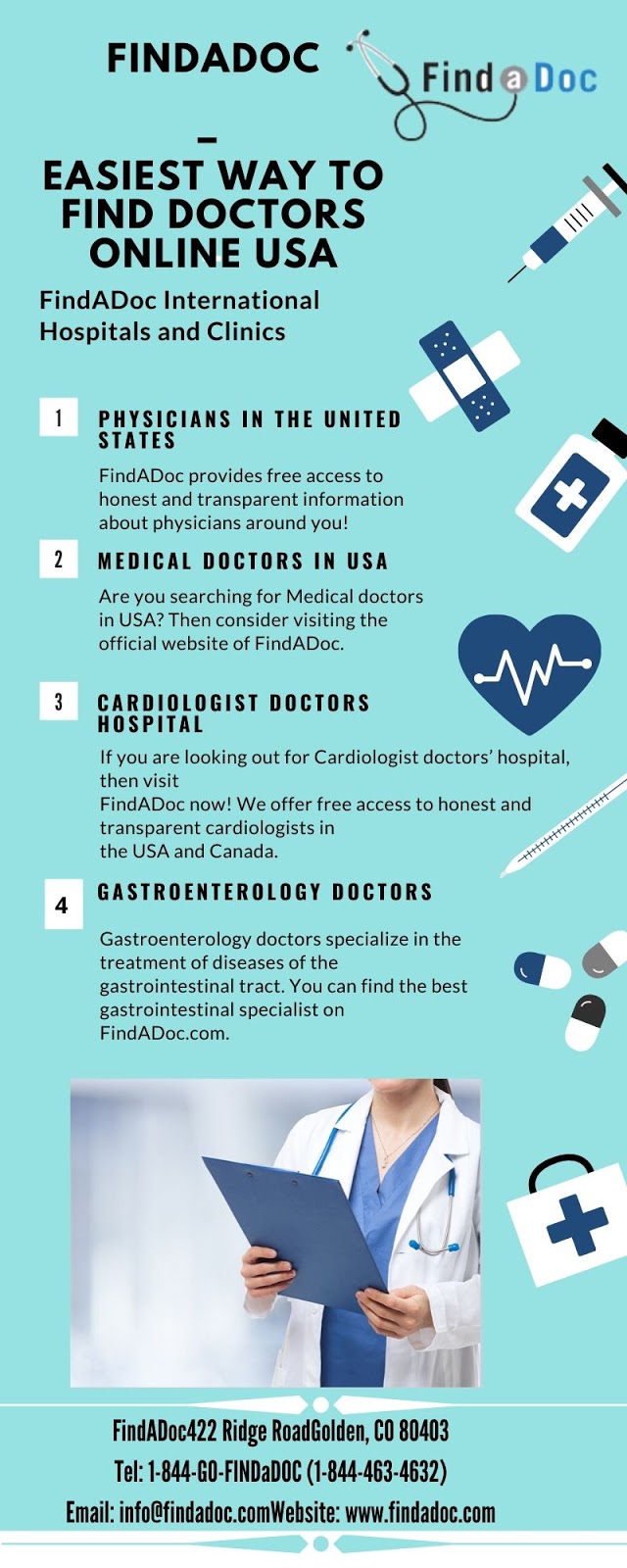 Best Place to find Medical Doctors in USA | FindADoc