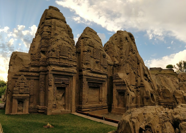 Hindu Temples of India: Masrur Temples – The Temple Complex