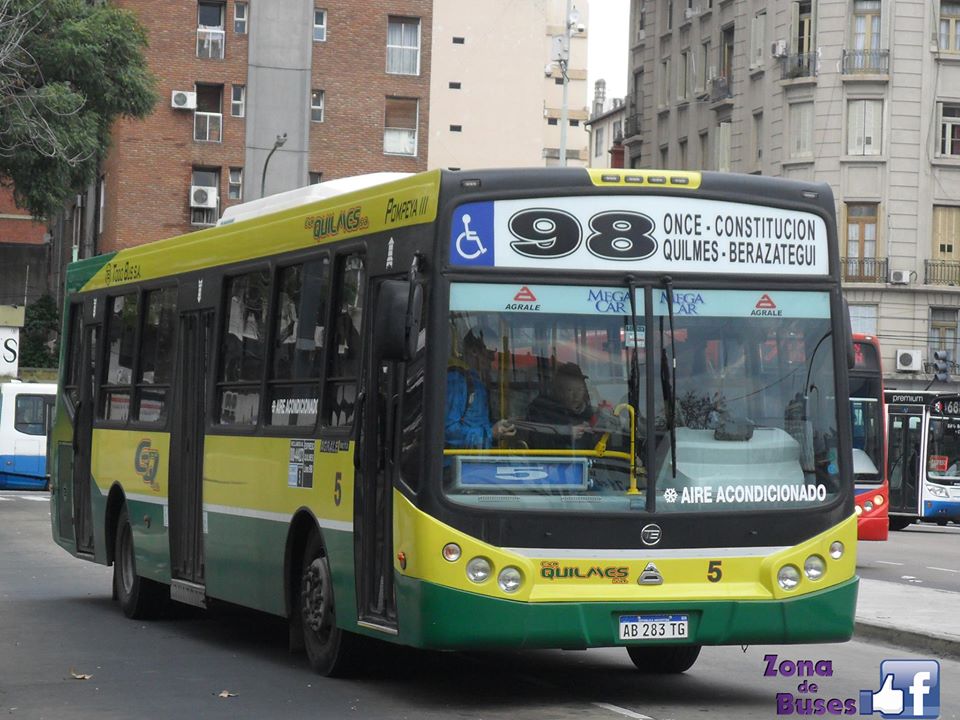 Colectibus - Zona de Buses: LINEA 98
