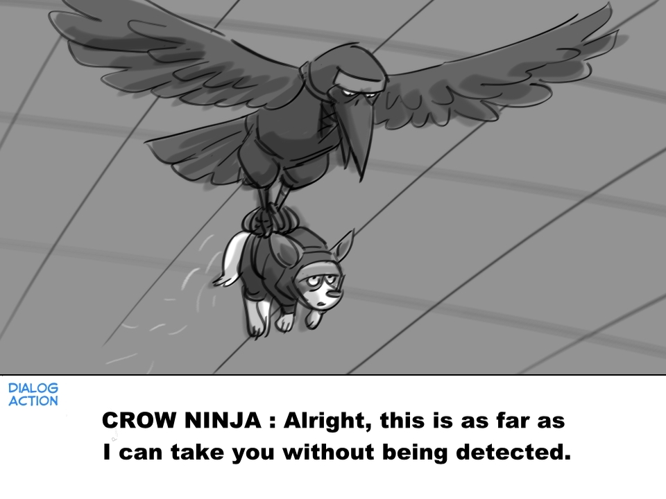 JOONKI PARK'S STORYBOARD PORTFOLIO: Ninja Corgi
