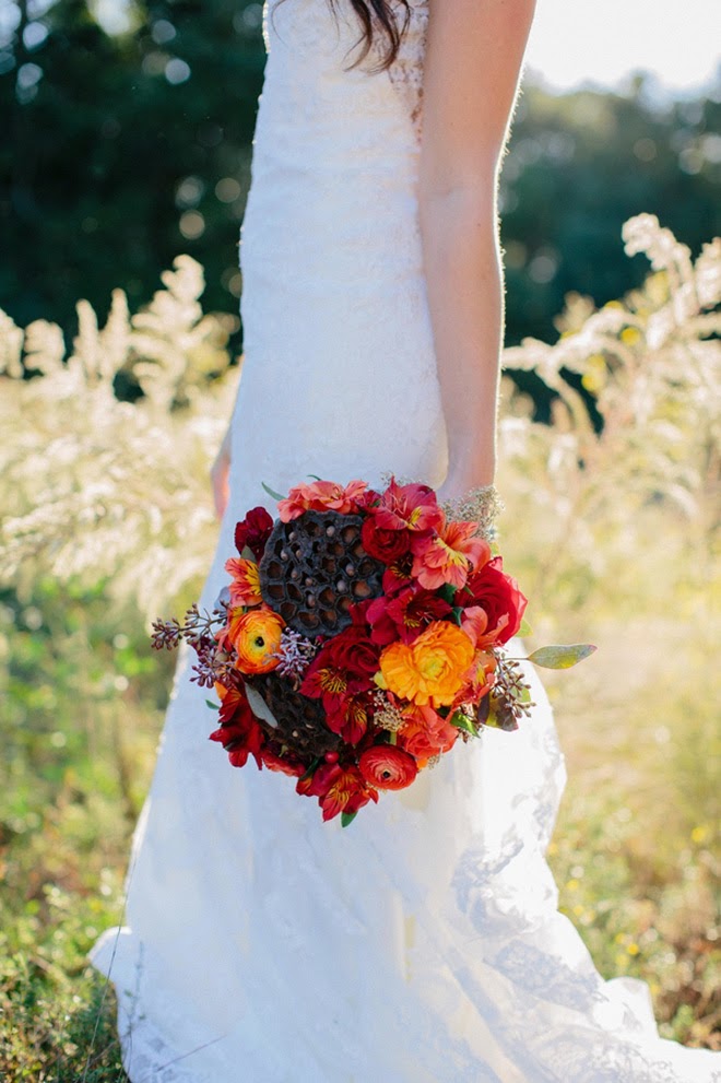 A Stunning Fall Bridal Portrait This Thanksgiving - Belle The Magazine