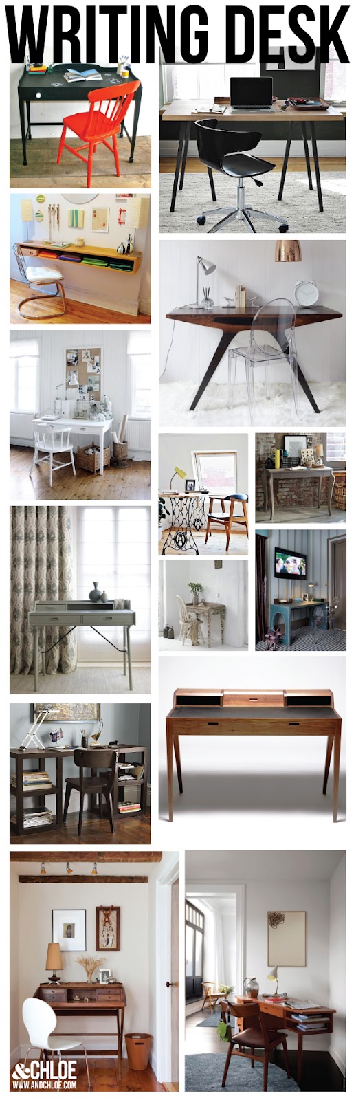 &chloe: writing desk