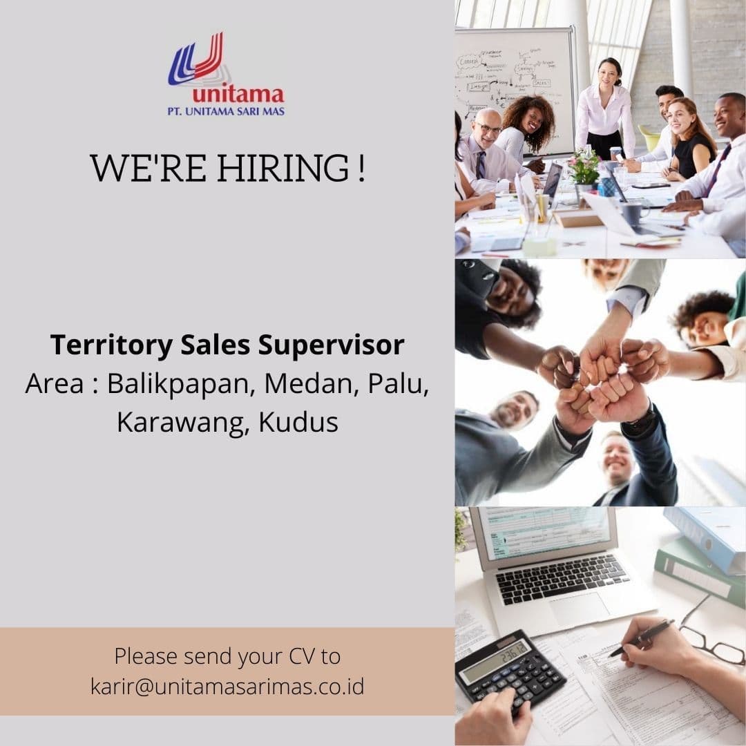 Lowongan Kerja Medan Agustus 2021 PT PT Unitama Sari Mas (USM)