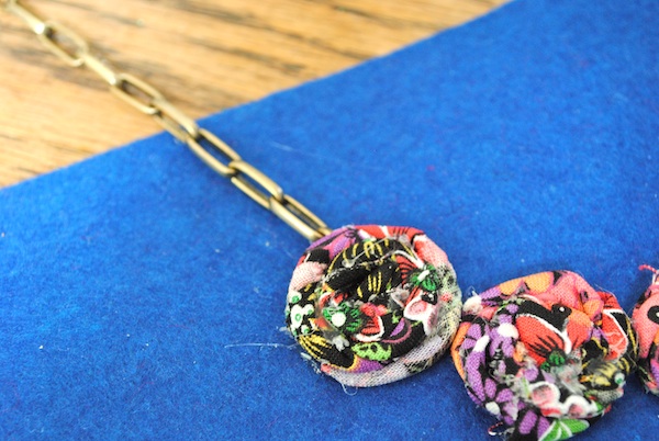 The Remodeled Life: DIY Rosette Necklace