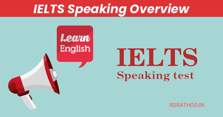 Overview of IELTS Speaking ; International English Language Testing System