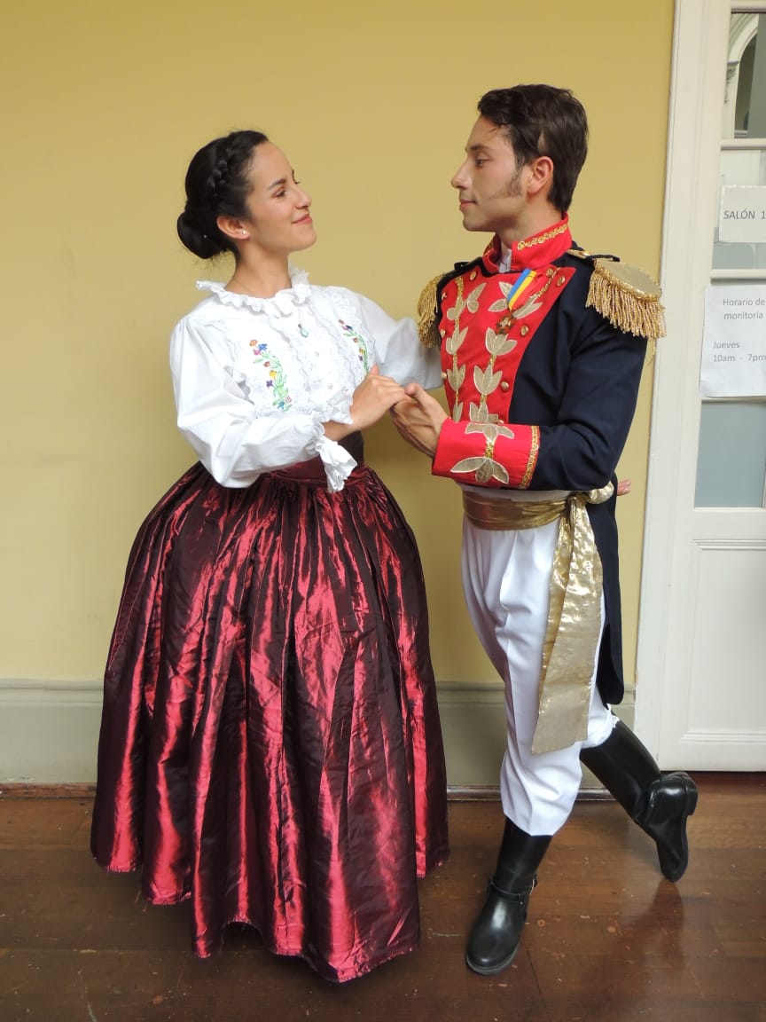 Danza tradicional, región Andina : CONTRADANZA