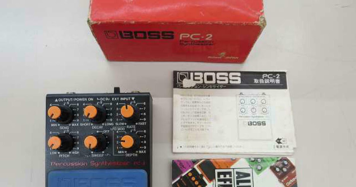 MATRIXSYNTH: Roland BOSS PC-2 Vintage Percussion Synthesizer w ...