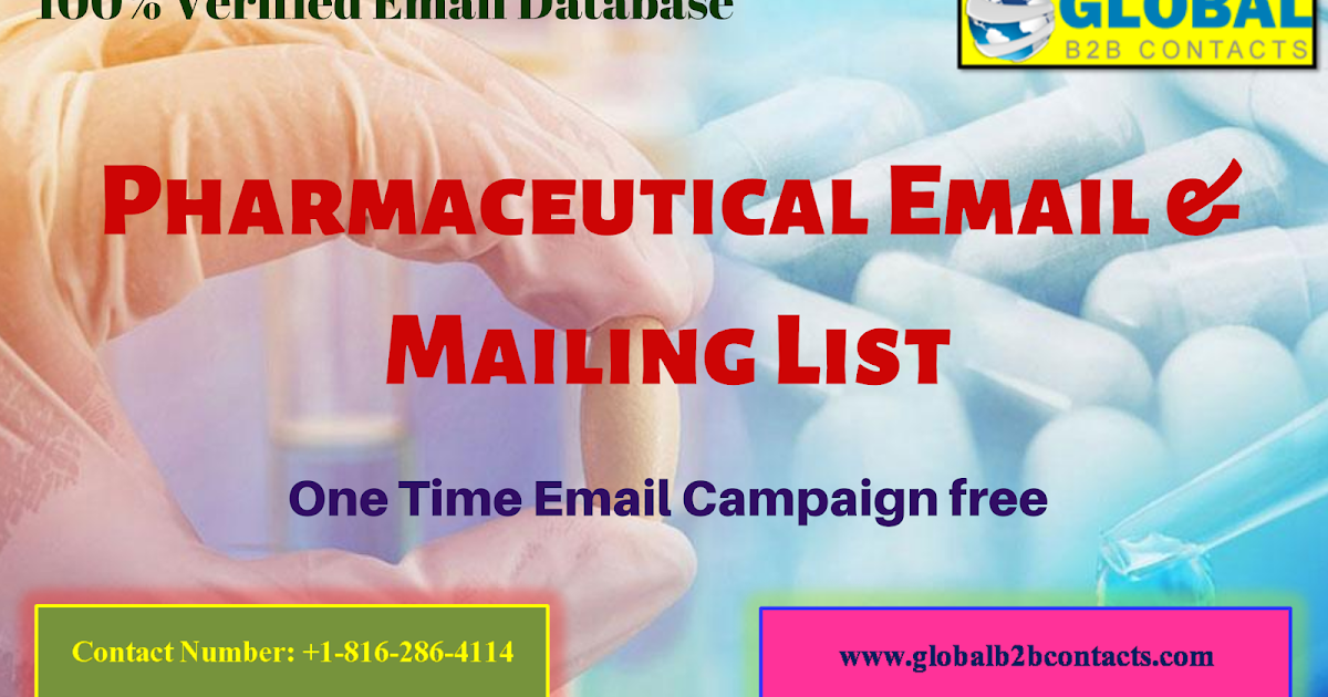 Pharmaceutical Email & Mailing List