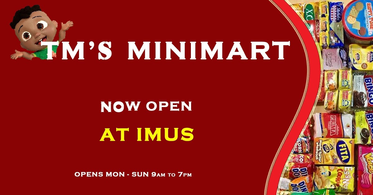 My Portfolio: A grocery store poster i made for TM MINIMART