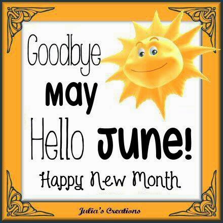 Julia's Creations: Goodbye May