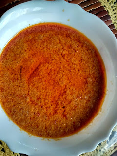 Tumis budu (Fish Sauce Coconut Gravy)